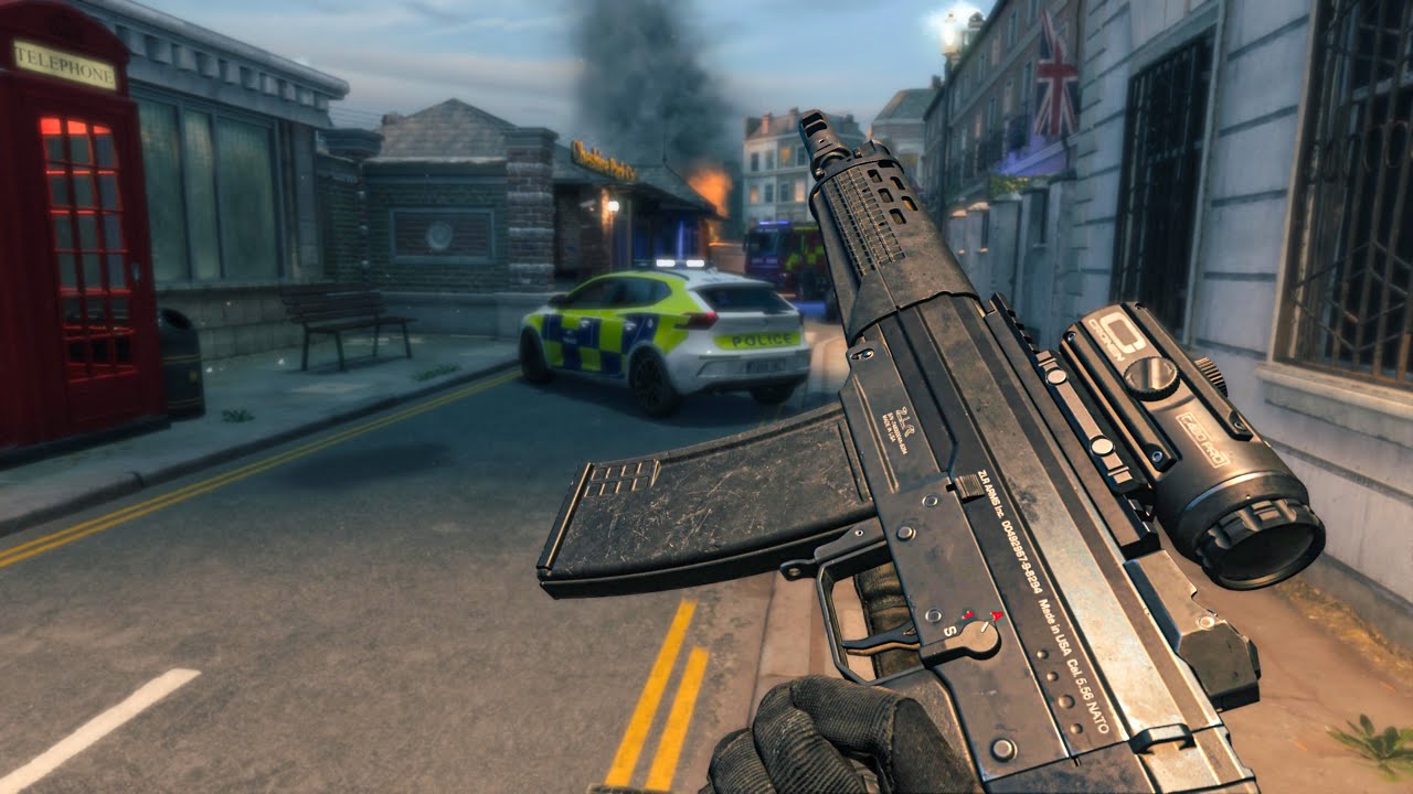 SIG SG 552 | Call of Duty: Modern Warfare Multiplayer Gameplay (No ...