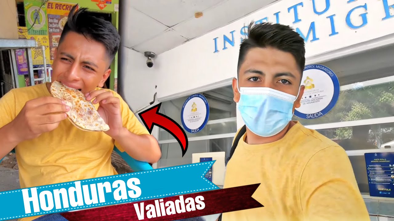 Cruzando la Frontera de El Poy| From El Salvador To Honduras. (Comí ...