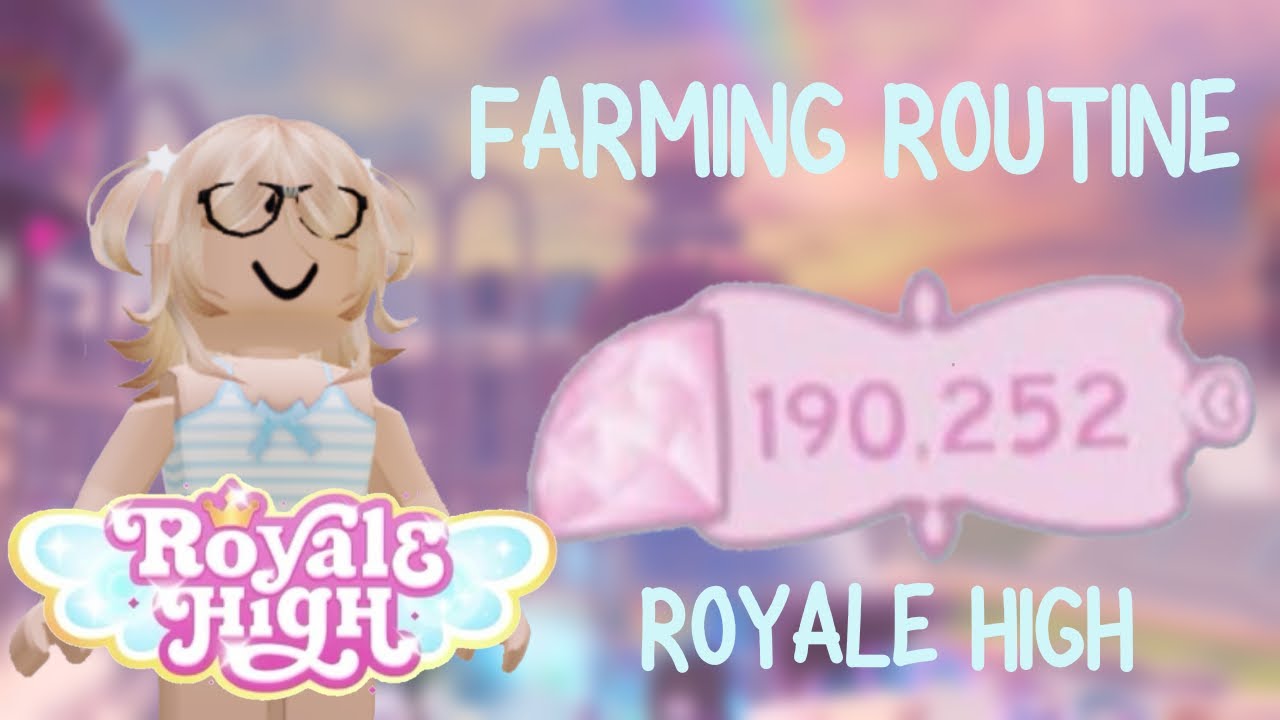 Royale High Farming Routine That I Use! (Roblox) - YouTube