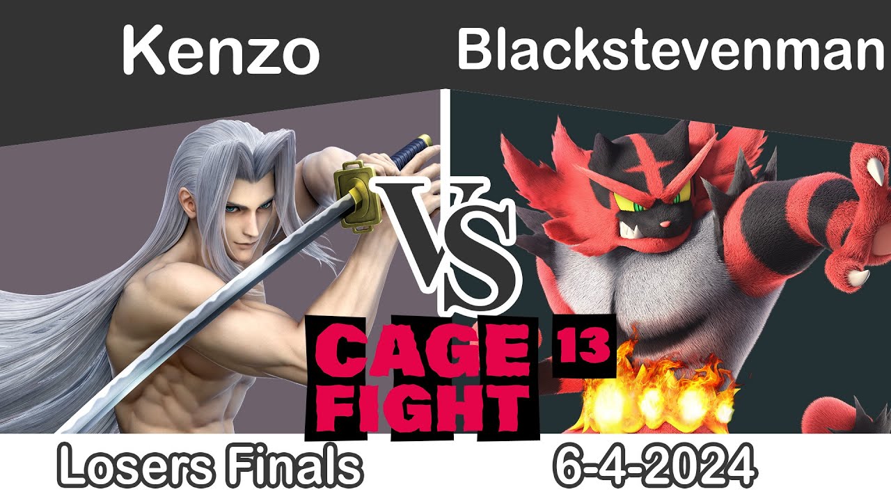 Cage Fight 13 - Kenzo (Sephiroth) vs Blackstevenman (Incineroar) LF ...