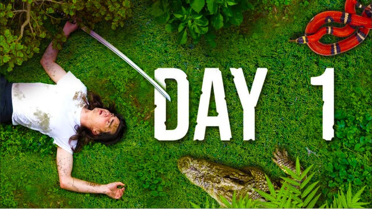 We Escaped The Forest With Only A Katana - YouTube