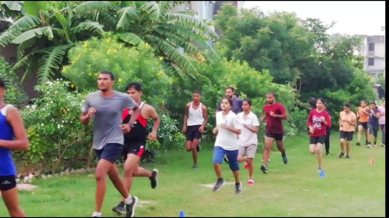 Delhi police 1600m Running - YouTube