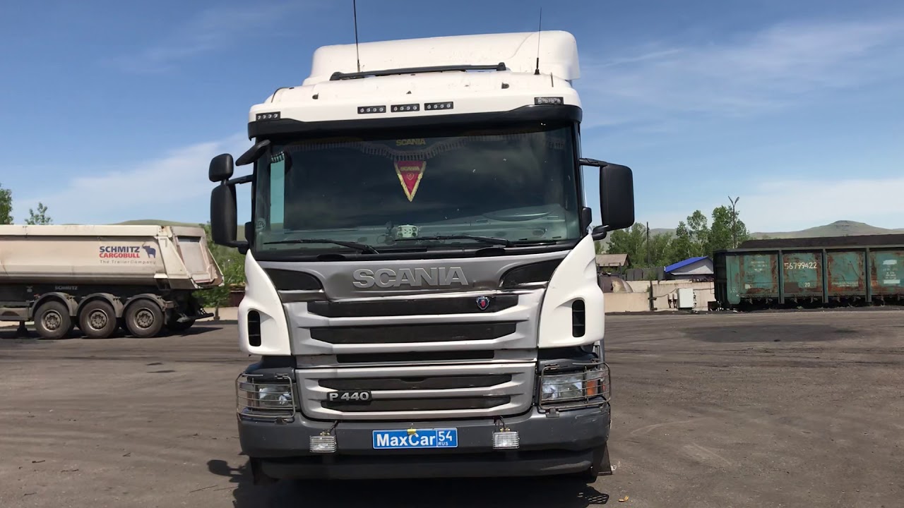 тягач Scania p440 2013 г.в. (Рессорная подвеска бортовые редуктора, 6х4 ...