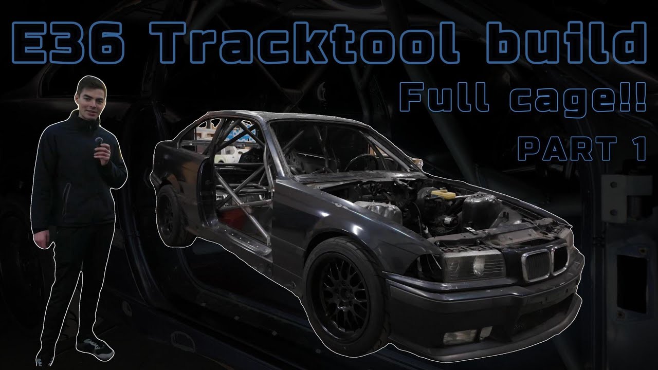 E36 Tracktool build part 1 building the rollcage - YouTube