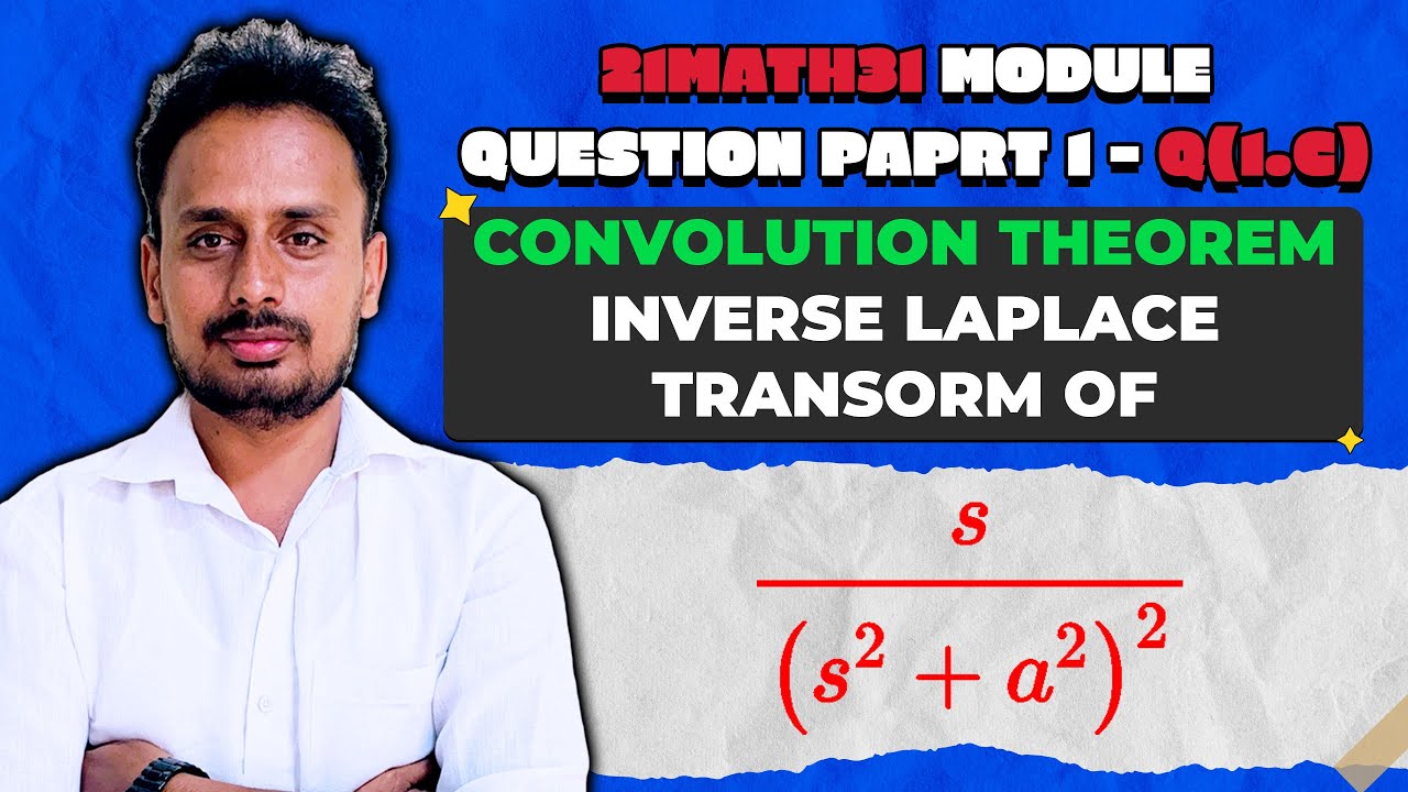 [21MAT31] Model Question Paper 1 (Q.1c) | Module 1 Laplace Transform ...