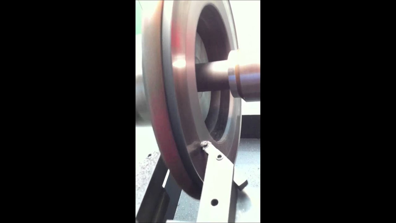 Kwik-way cbl 102 brake lathe - YouTube