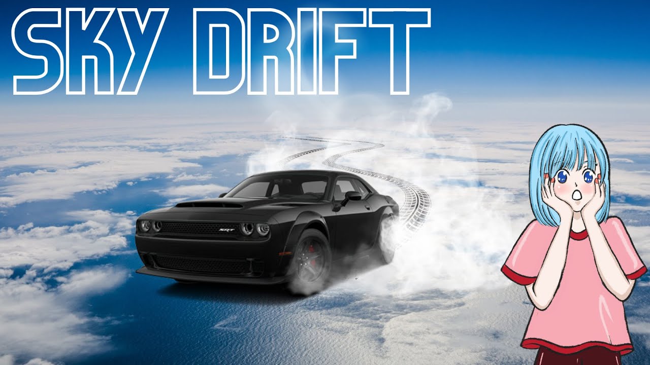 DRIFTING IN THE SKY | DODGE SRT HELLCAT | SKY DRIFT - YouTube