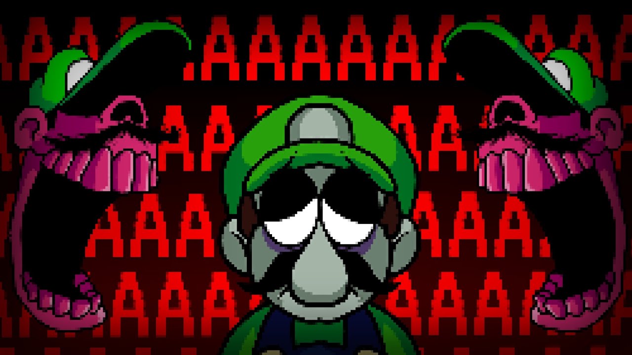 BETA LUIGI meets I HATE YOU LUIGI (FNF Mario Madness) - YouTube
