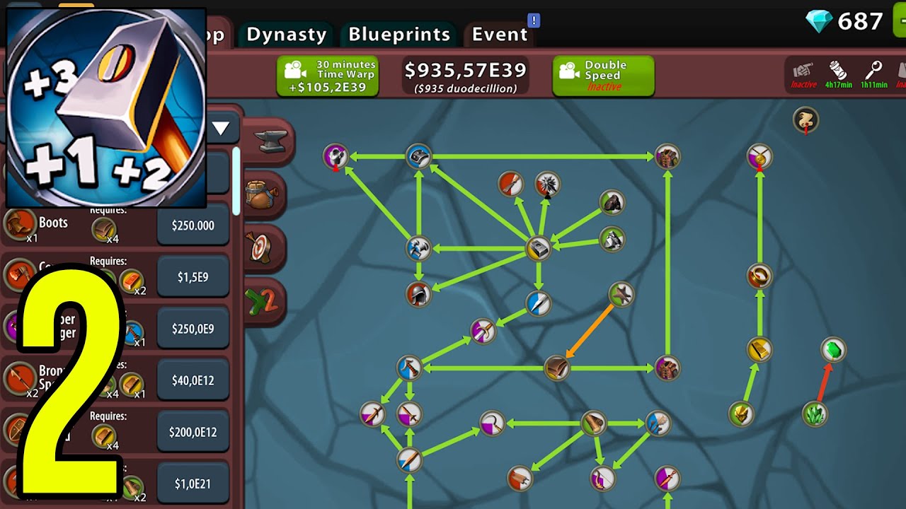 Crafting Idle Clicker - Gameplay Walkthrough Part 2 (iOS, Android ...