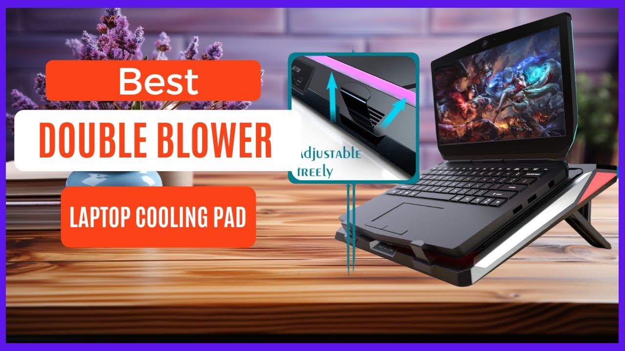 IETS GT300 Double Blower Laptop Cooling Pad Review - Worth It? - YouTube