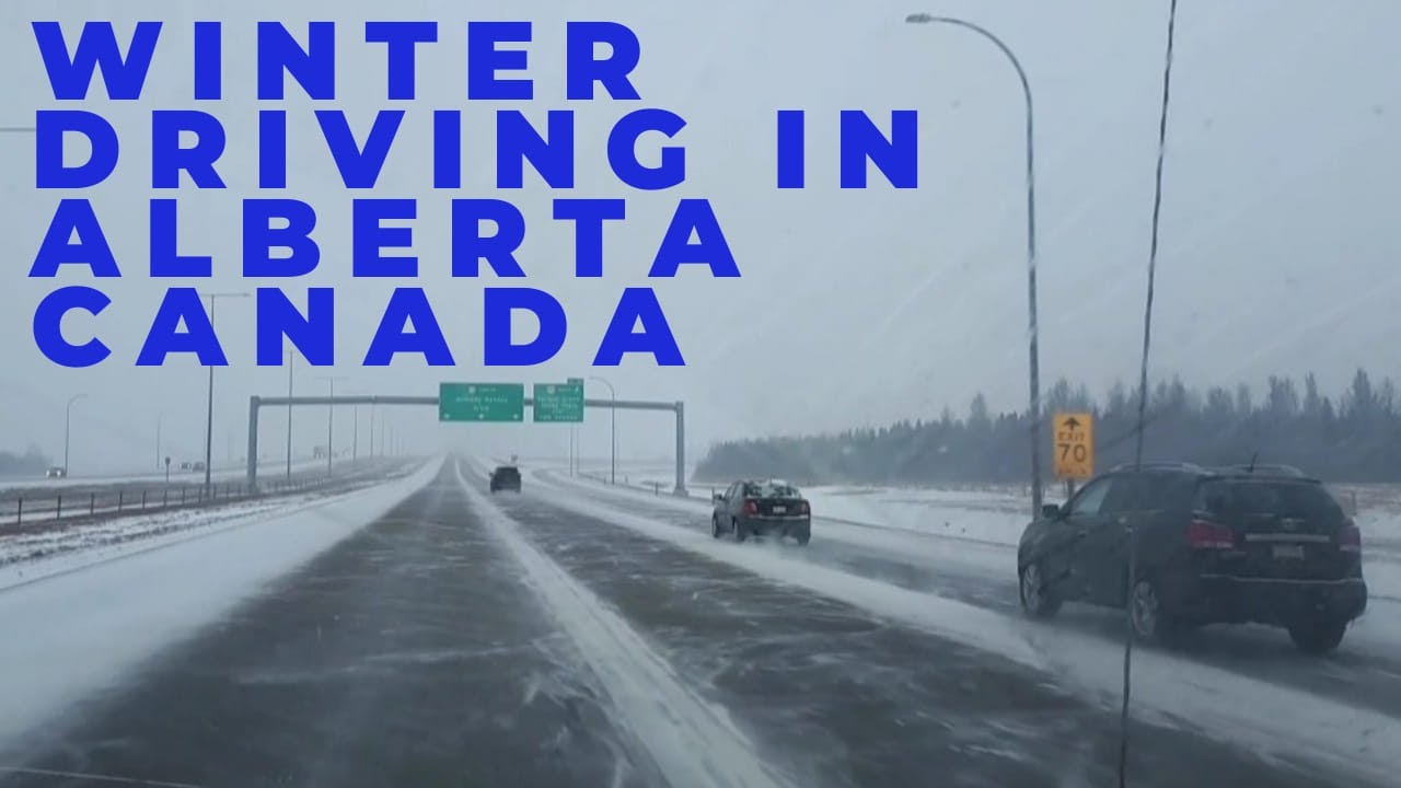 WINTER DRIVING | ALBERTA CANADA | FilipinaPie LifeAdventures - YouTube