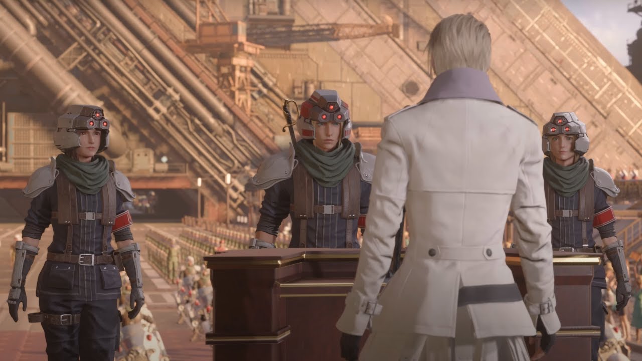 Final Fantasy VII Rebirth - Receiving The President's Commendation (PS5 ...