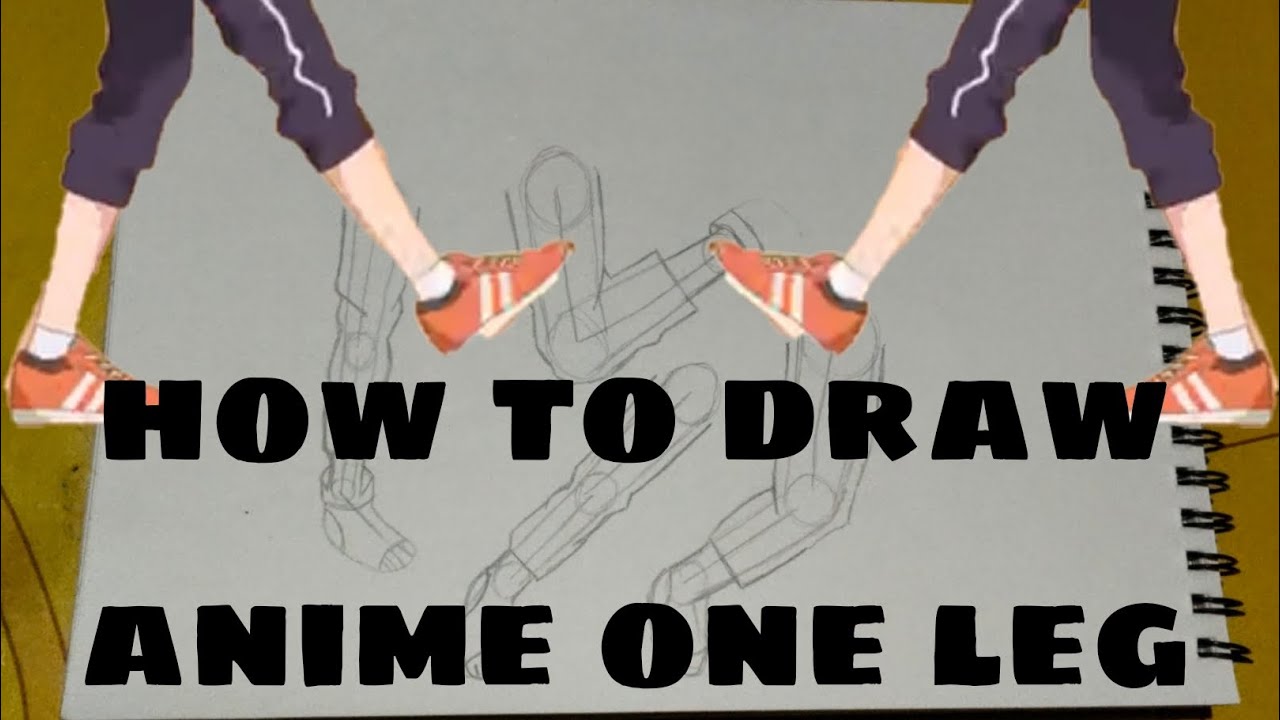Easy way to draw anime leg clothes #video #anime - YouTube