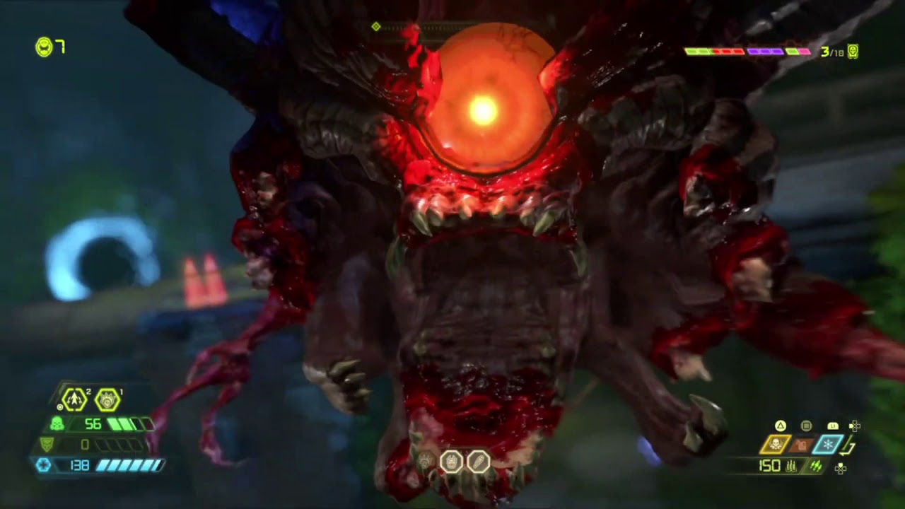 Doom Eternal Pain Elemental Mini Boss All Glory Kill Animations Doom ...