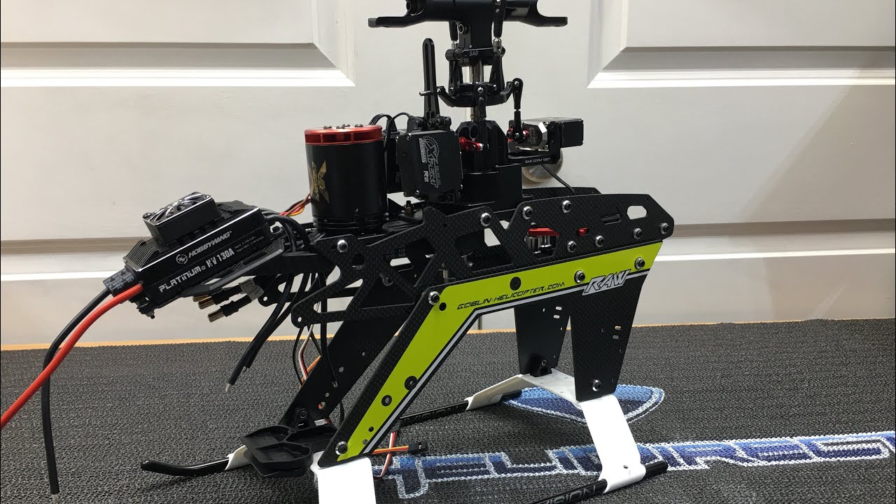 SAB Goblin RAW 700 Piuma Build Part 2 - YouTube