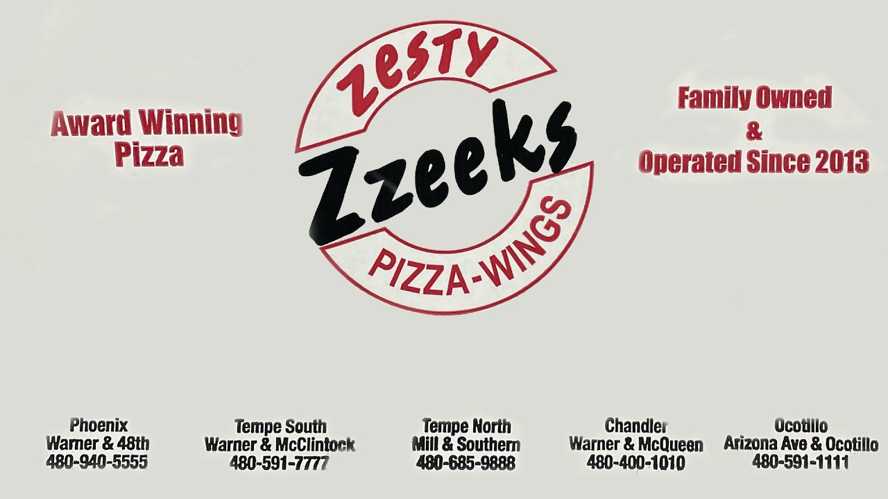 Zesty Zzeeks Pizza - Commercial 01 - YouTube