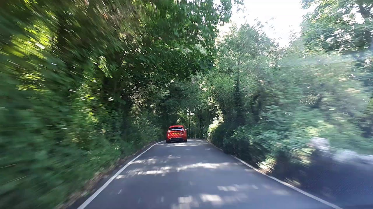 Isle of Man - Road A14 near Tholt-e-Will - YouTube
