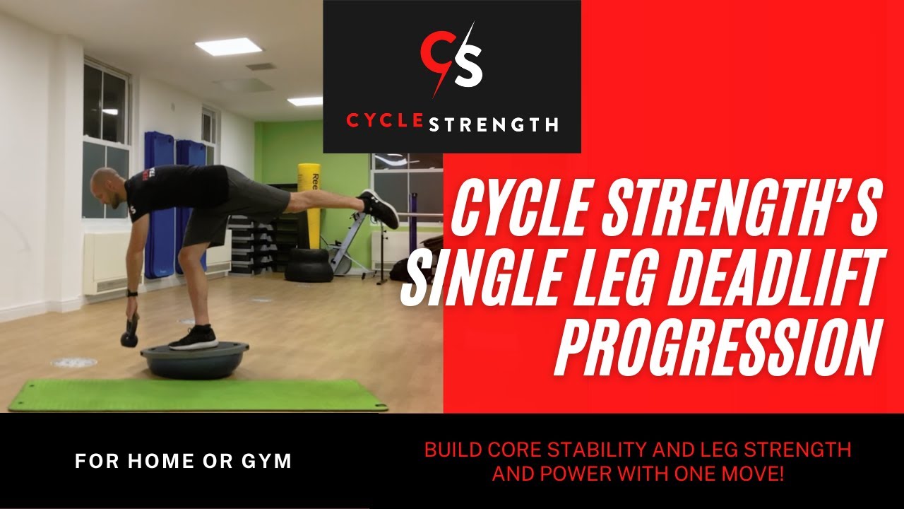 Cycle Strength’s Single Leg Deadlift Progression - YouTube