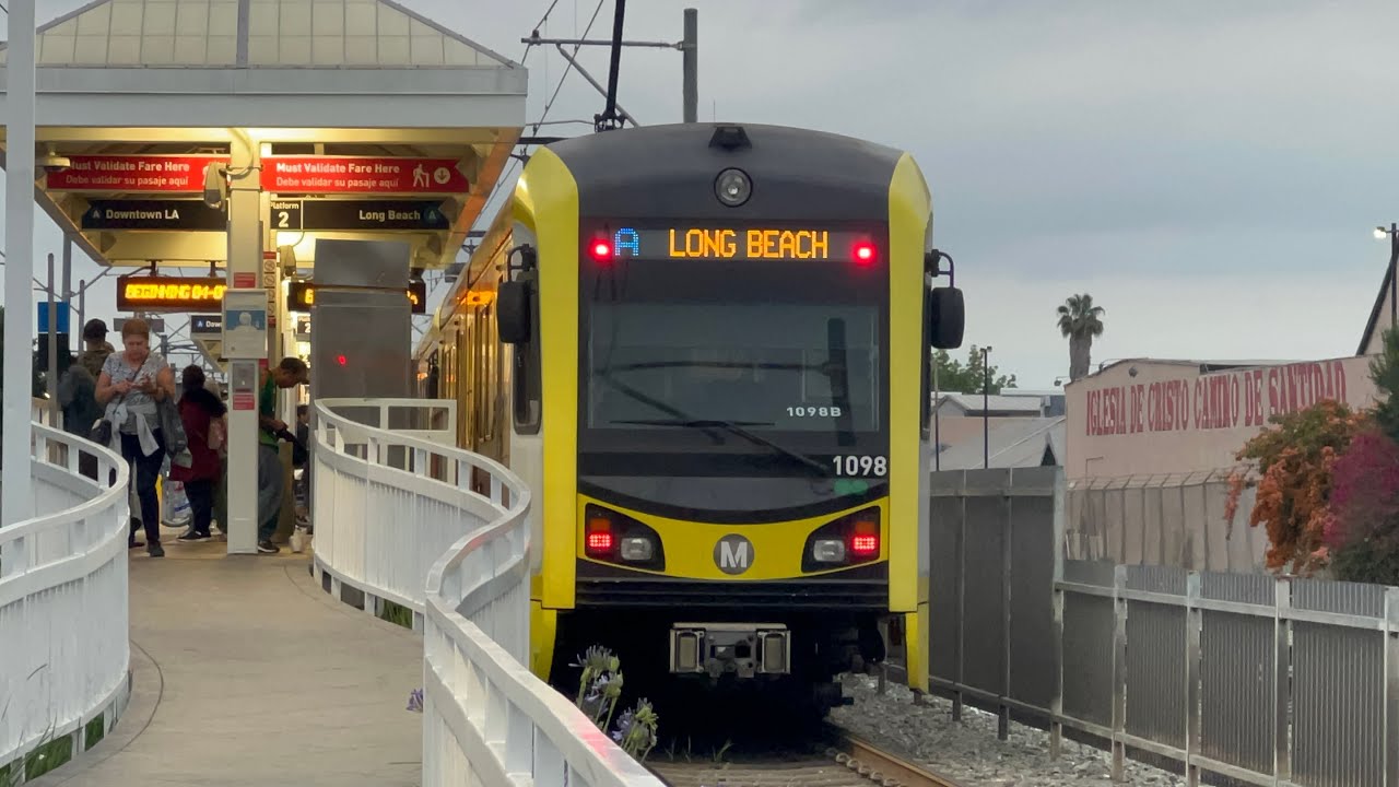 Los Angeles Metro A line, B line, E Line June 2023 - YouTube