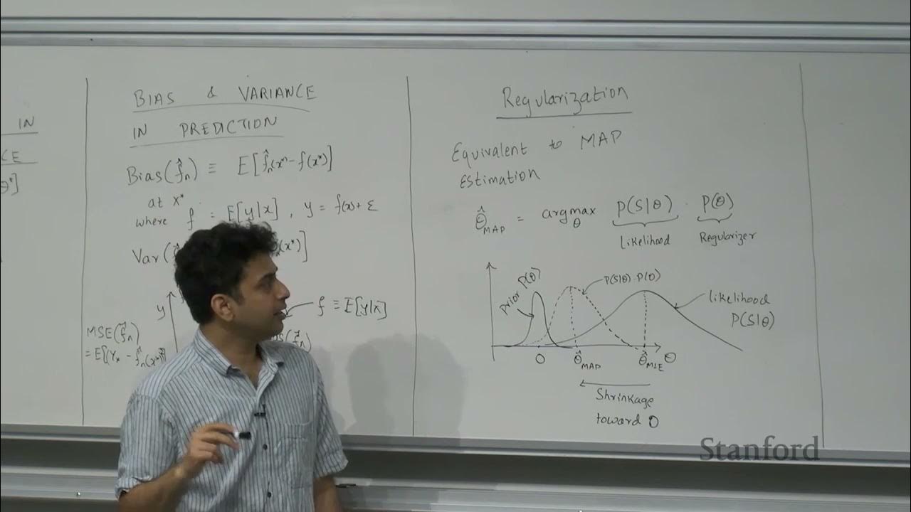 Stanford CS229: Machine Learning | Summer 2019 | Lecture 13-Statistical Learning Uniform ...