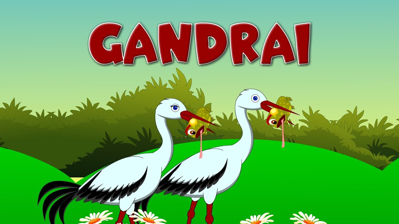 Gandrai gandrai ga ga ga | Karaoke | Lietuviškos vaikiškos dainelės ...