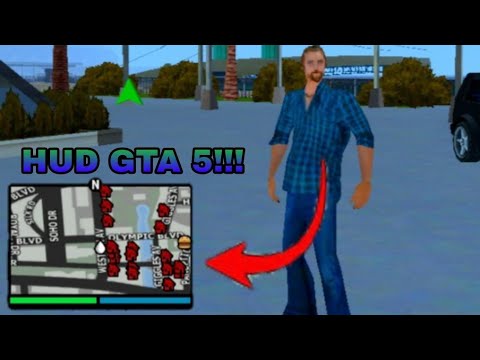 WOW!! GTA SAMP MOD HUD GTA 5 ONLINE - YouTube