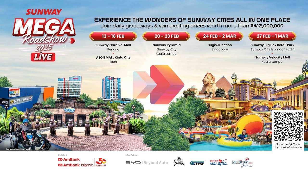 Sunway Mega Roadshow Live - YouTube
