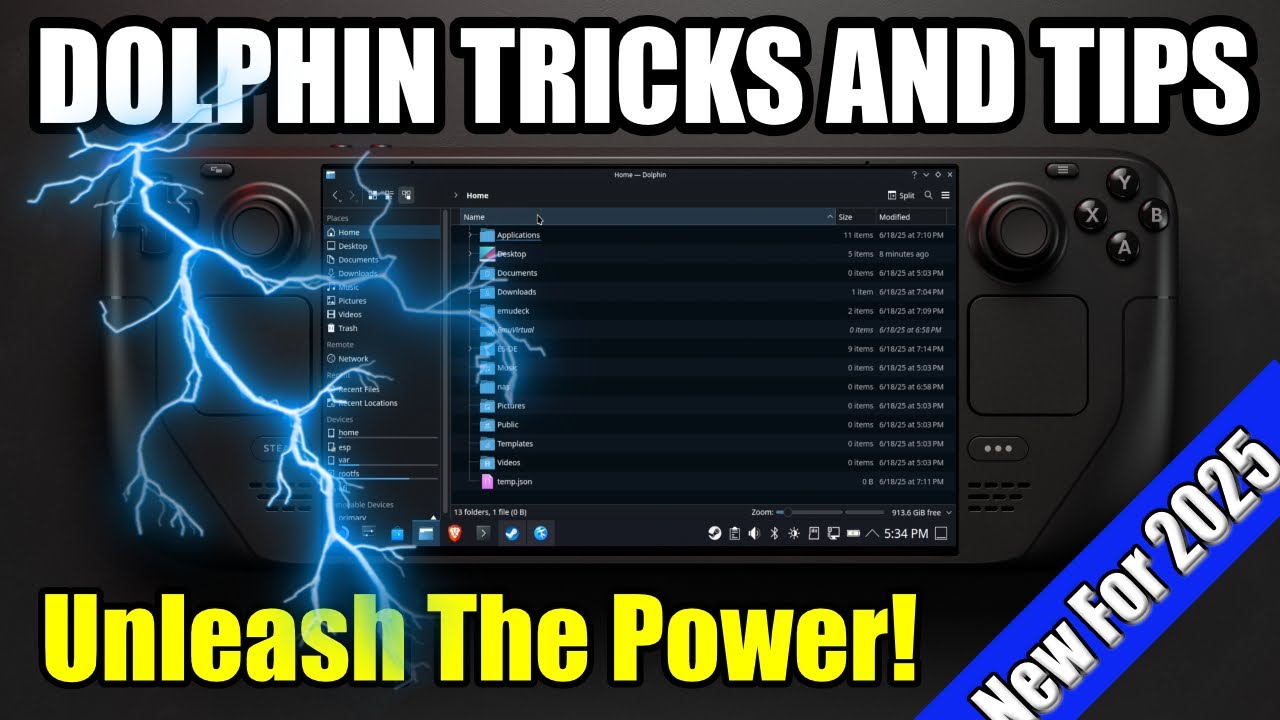 Make Dolphin File Manager WAY Better on Steam Deck! (New for 2025 ...