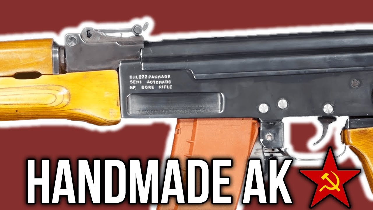 Handmade Kalashnikov AK Rifles - YouTube