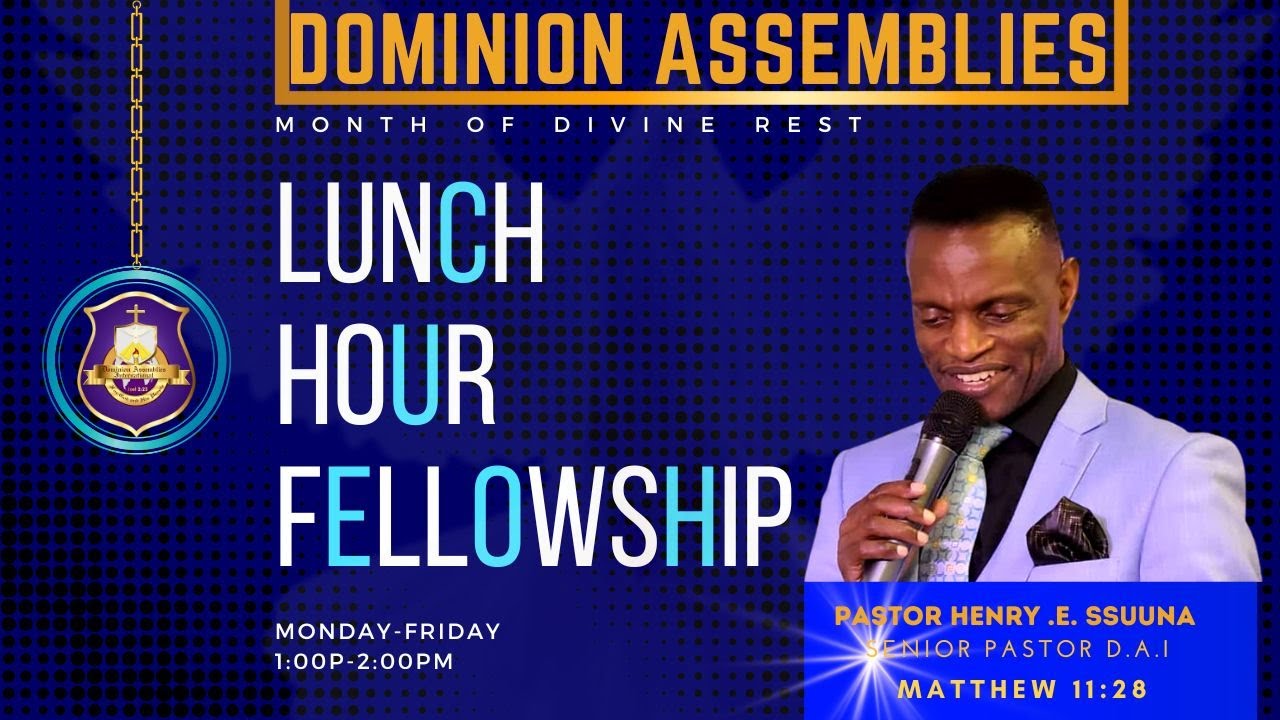 LUNCH HOUR FELLOWSHIP - YouTube