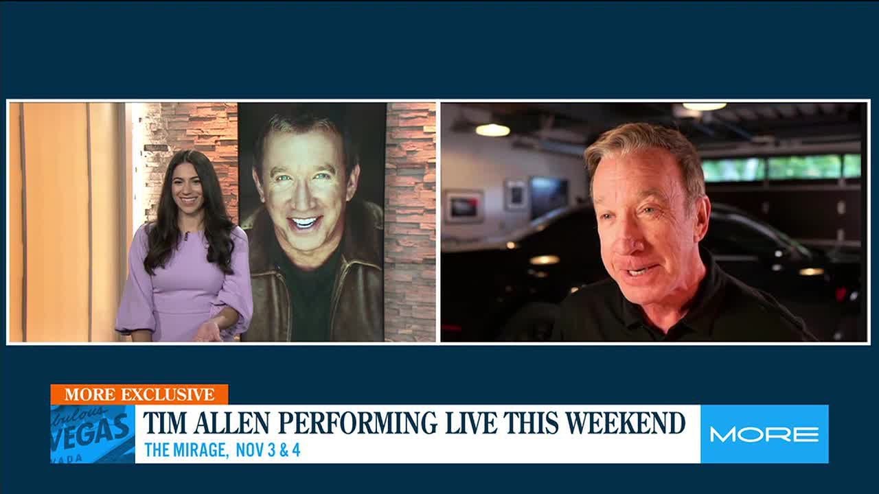 EXCLUSIVE: Tim Allen talks about his Vegas shows - YouTube
