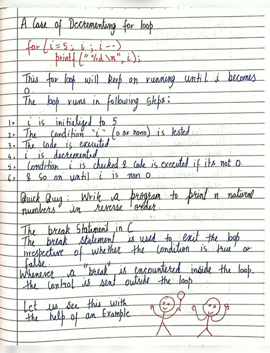 C Language Part -3 // Loops // Types of Loops // While Loop // Do-While Loop // Breake Statement ...
