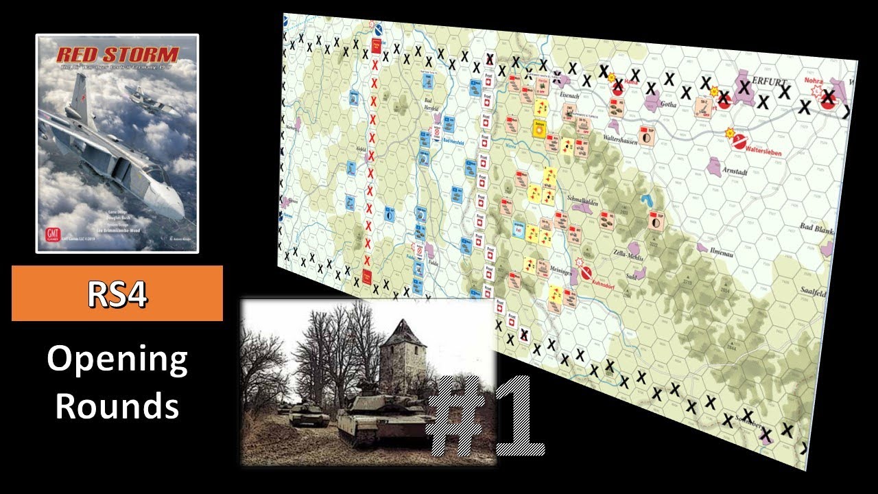 Red Storm (GMT): Opening Rounds #1 - YouTube