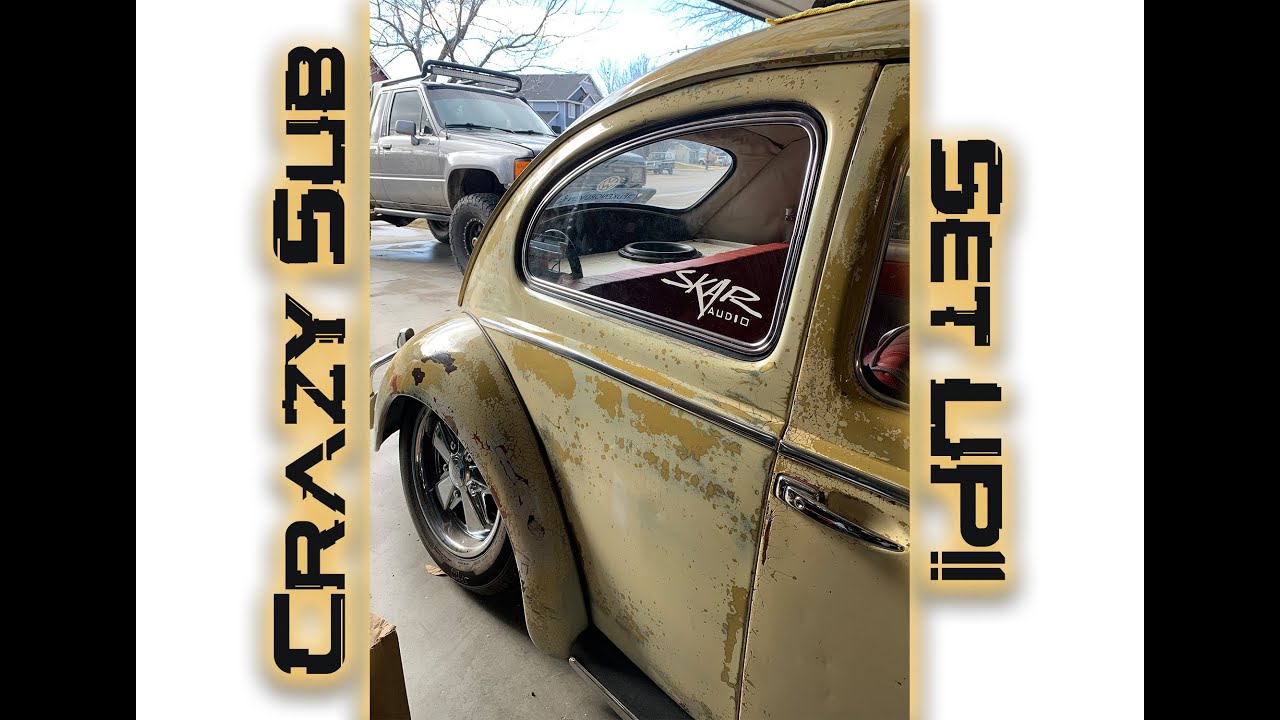 Finished sub setup for TURBO BUG - YouTube