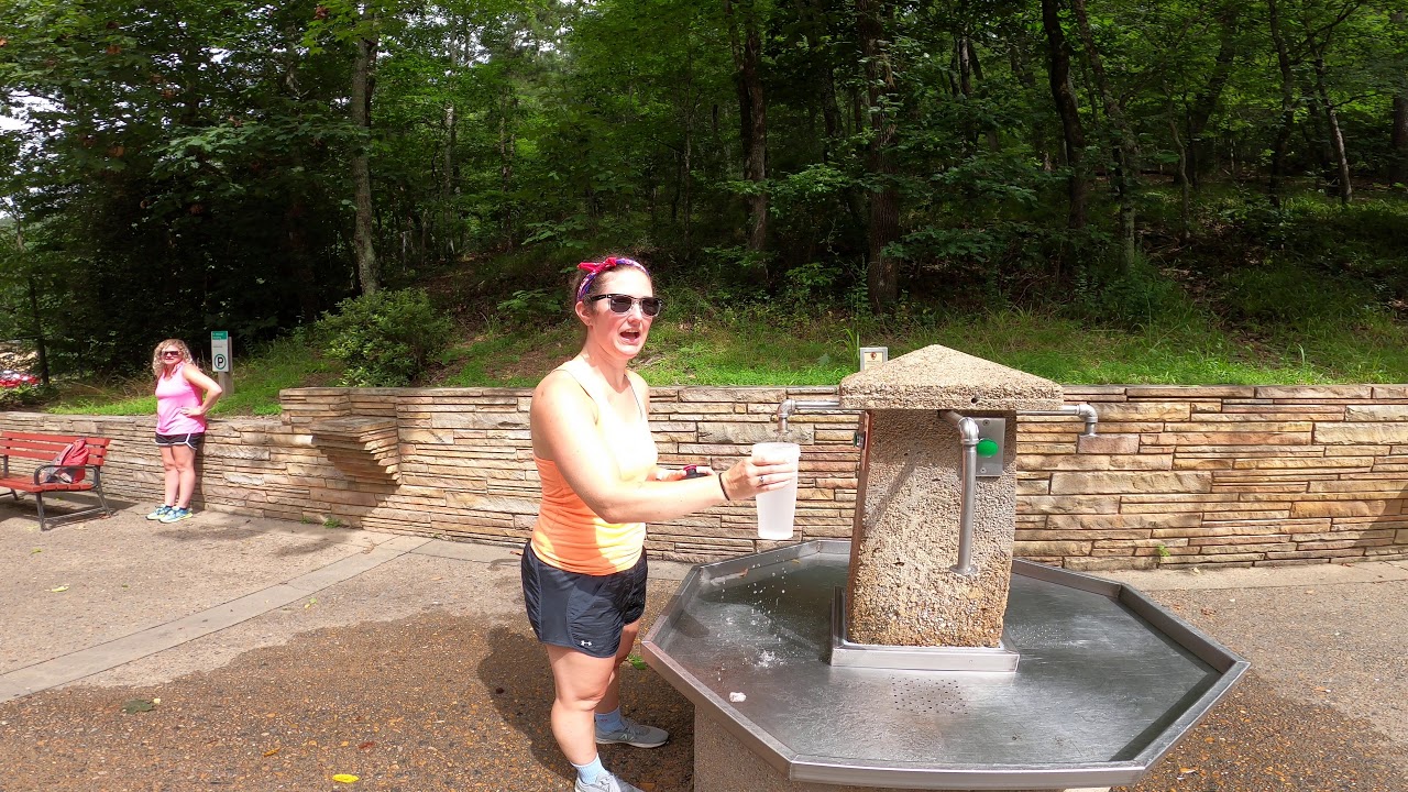 Happy Hollow Spring, Hot Springs National Park - YouTube