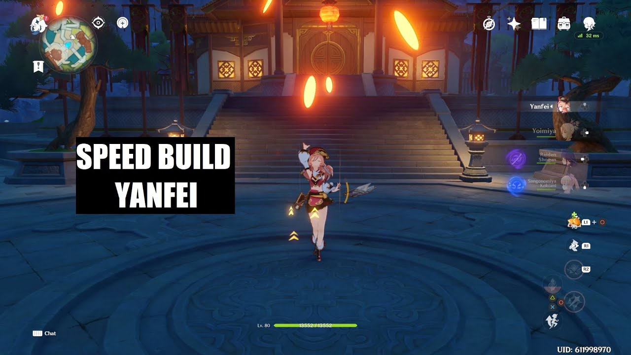 Building my Neglected Characters - Yanfei (Days 77-84) & Showcase - YouTube