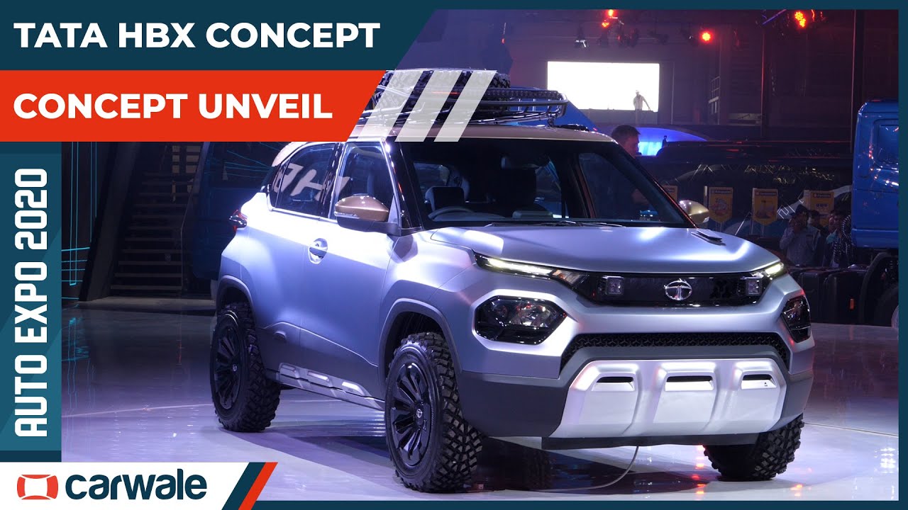 Tata Punch A.K.A HBX Concept Explained | Auto Expo 2020 | CarWale - YouTube