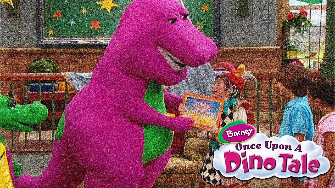 Once Upon A Dino Tale Barney 💜💚💛 Subscribe Youtube