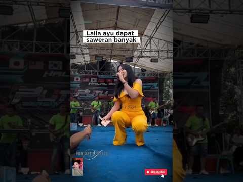 LAILA AYU DAPAT SAWERAN BANYAK #dangdutkoplo #hiburansegar #beranda