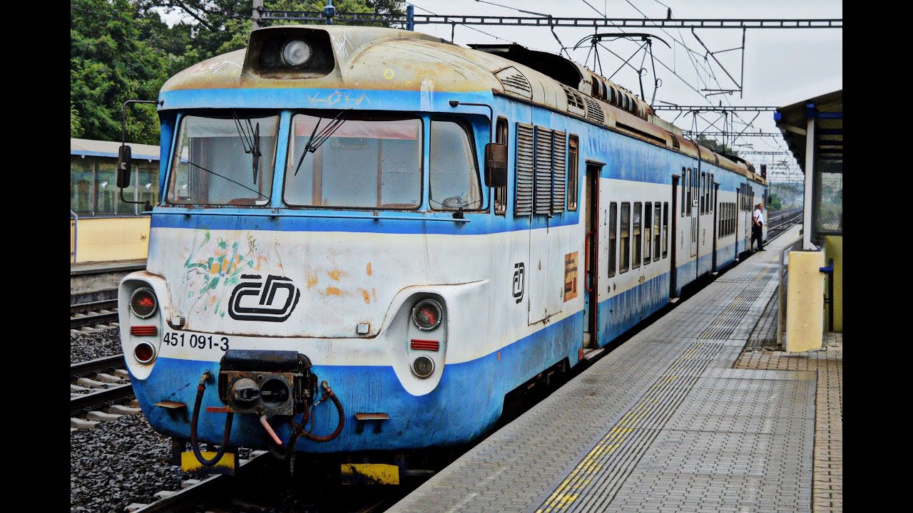 Vlaky Praha - Běchovice / Trains Prague 24.7. 2016 [Full HD] - YouTube