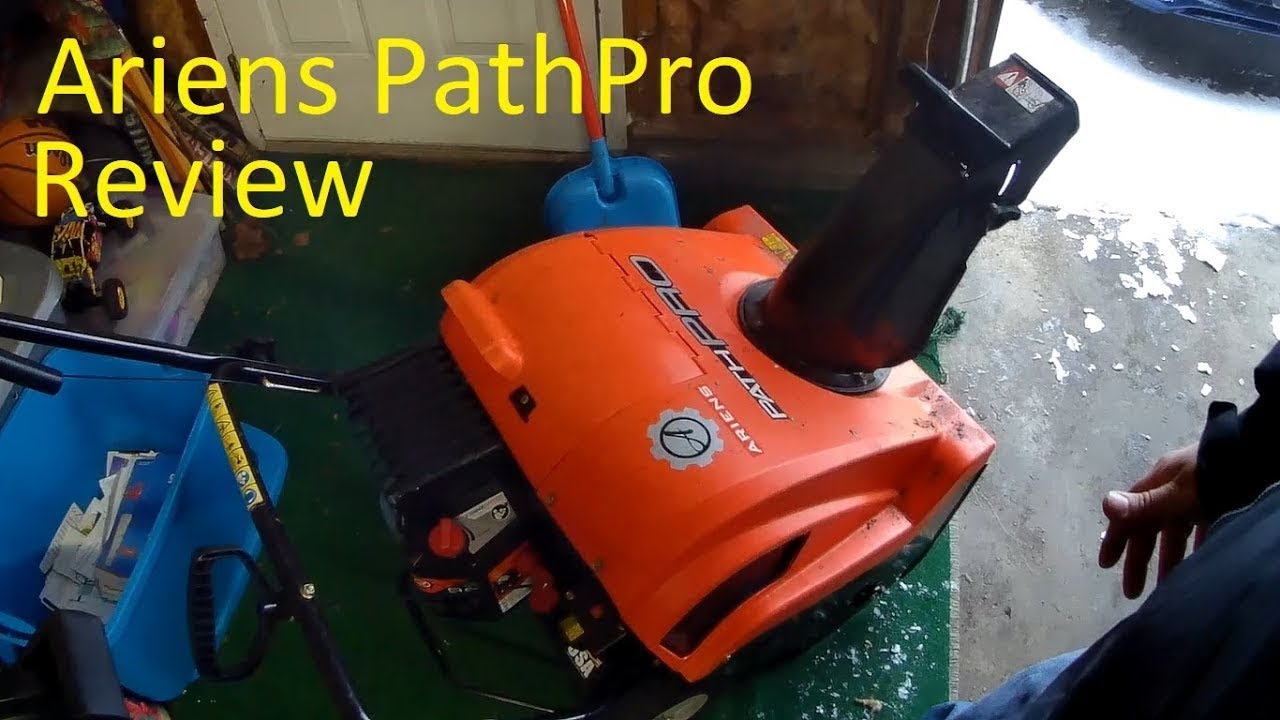 Ariens Path Pro single stage snow blower! - YouTube