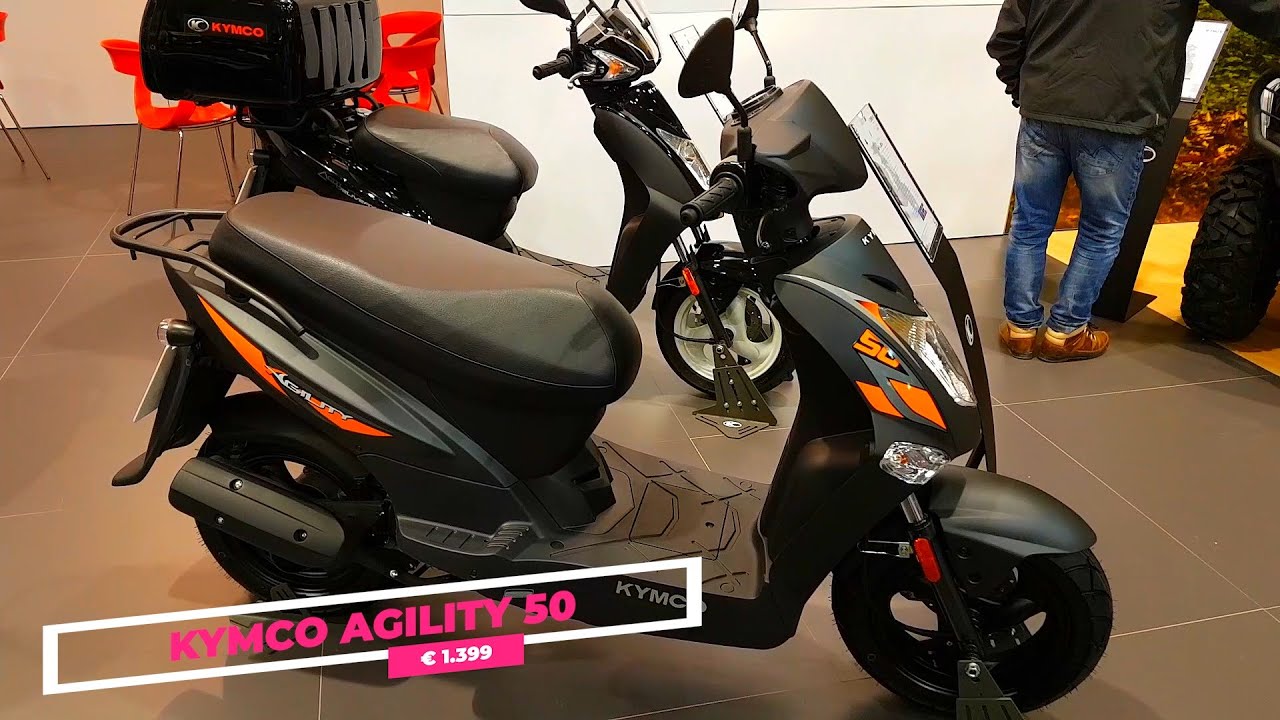 KYMCO AGILITY 50 Scooters You Must To See - YouTube