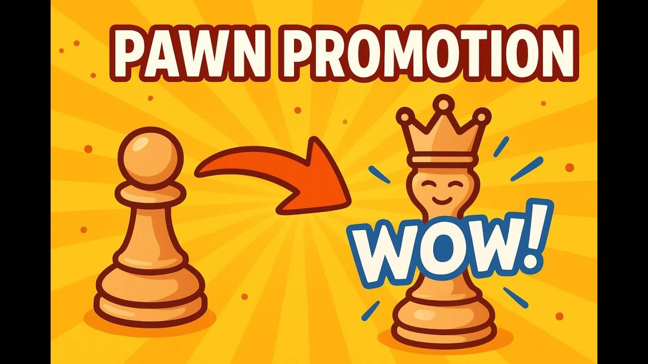 Chess Pawn Promotion Explained | KingCompiler Academy | Beginner to ...