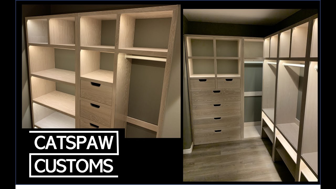 Custom Built-In Illuminated Closet – Diypzy