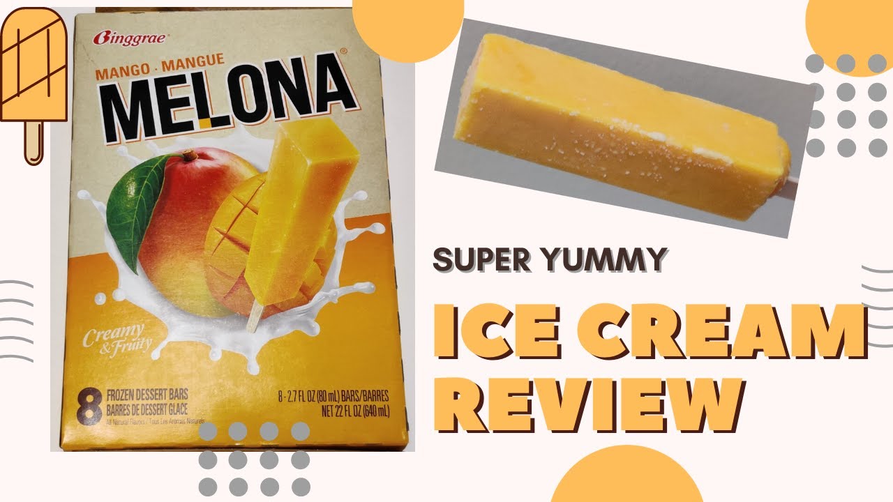 Yummy Melona Mango Ice Cream Binggrae First Impression And Honest Review Youtube