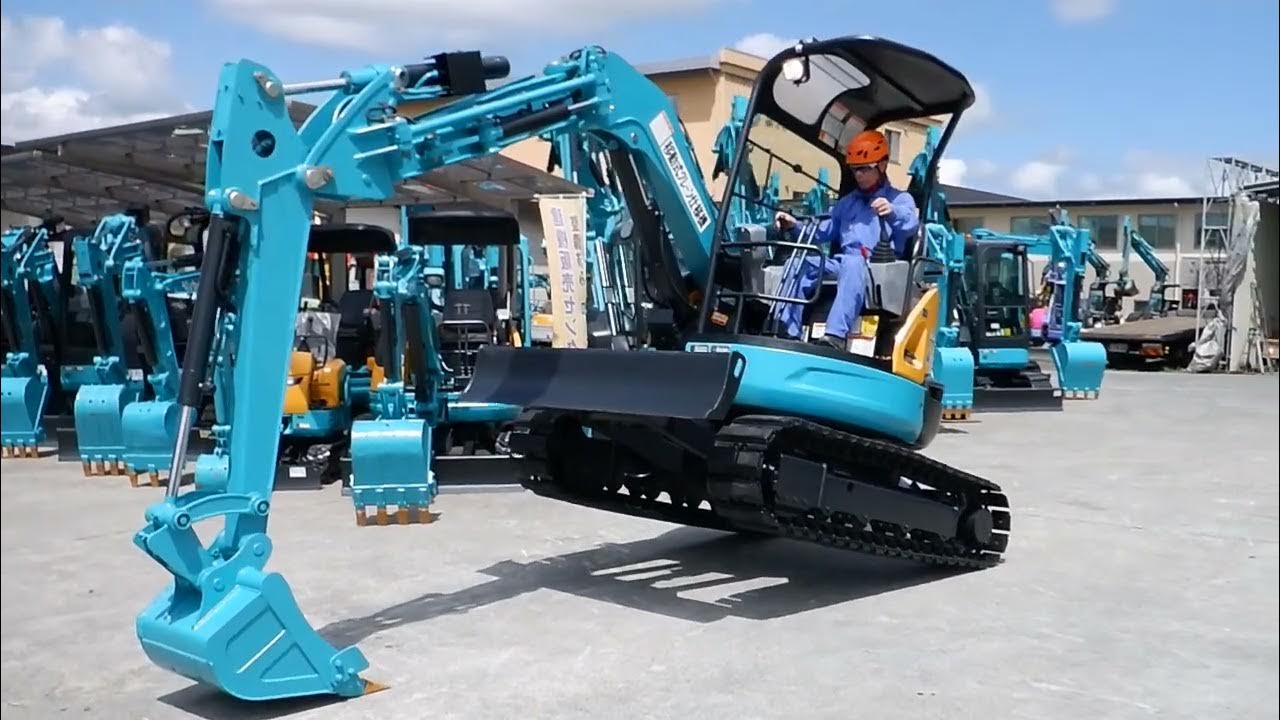 クボタRX-406E 中古ミニショベル 2015年式 2259Hr 【A2319】 - YouTube