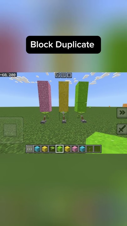 Block Duplicate glitch #shorts - YouTube