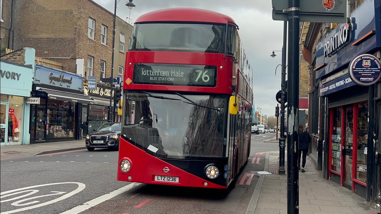 *LAST WEEK OF GAL* Go Ahead London LTZ1236 LT236 on Route 76 at Stoke ...