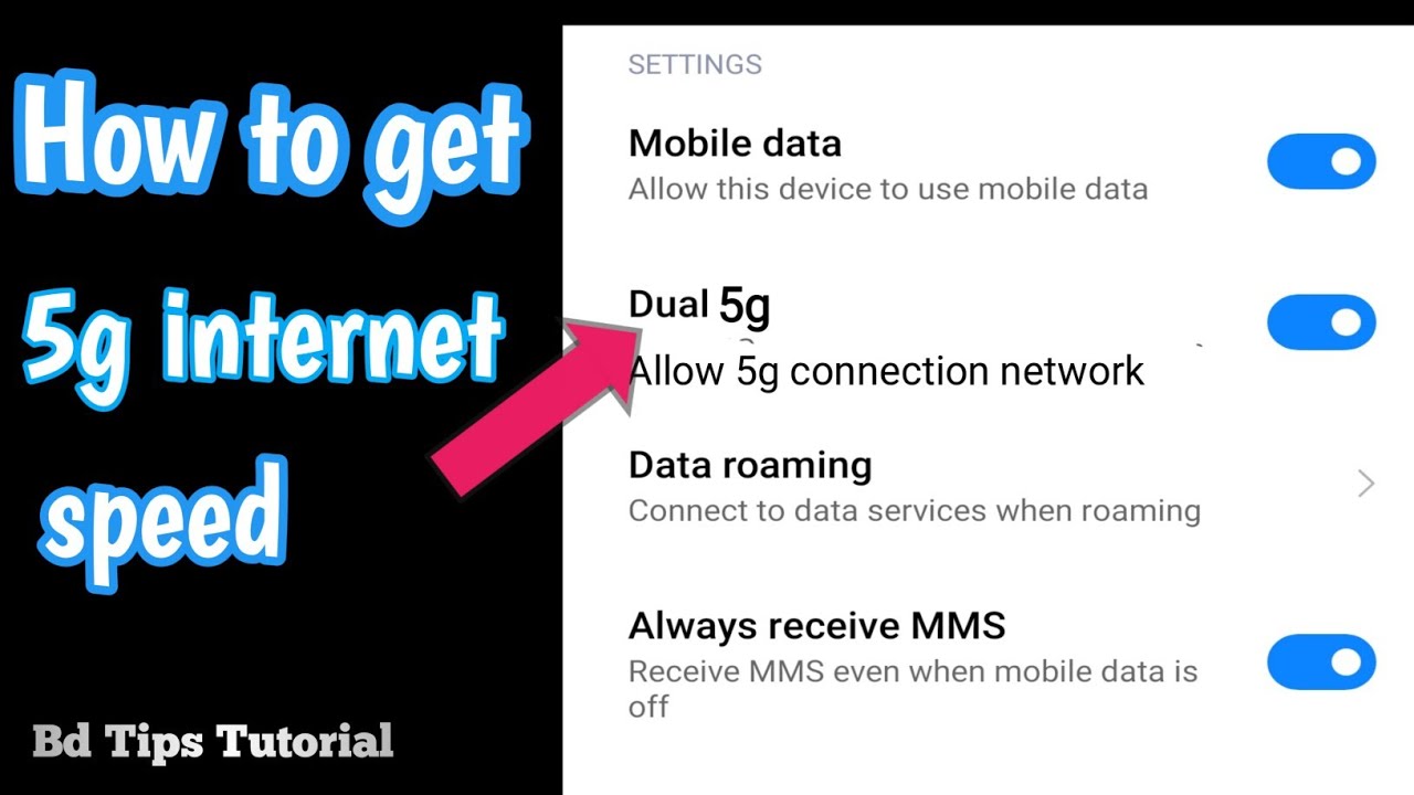 5g internet speed test।how to get 5g internet on android।how to set up ...