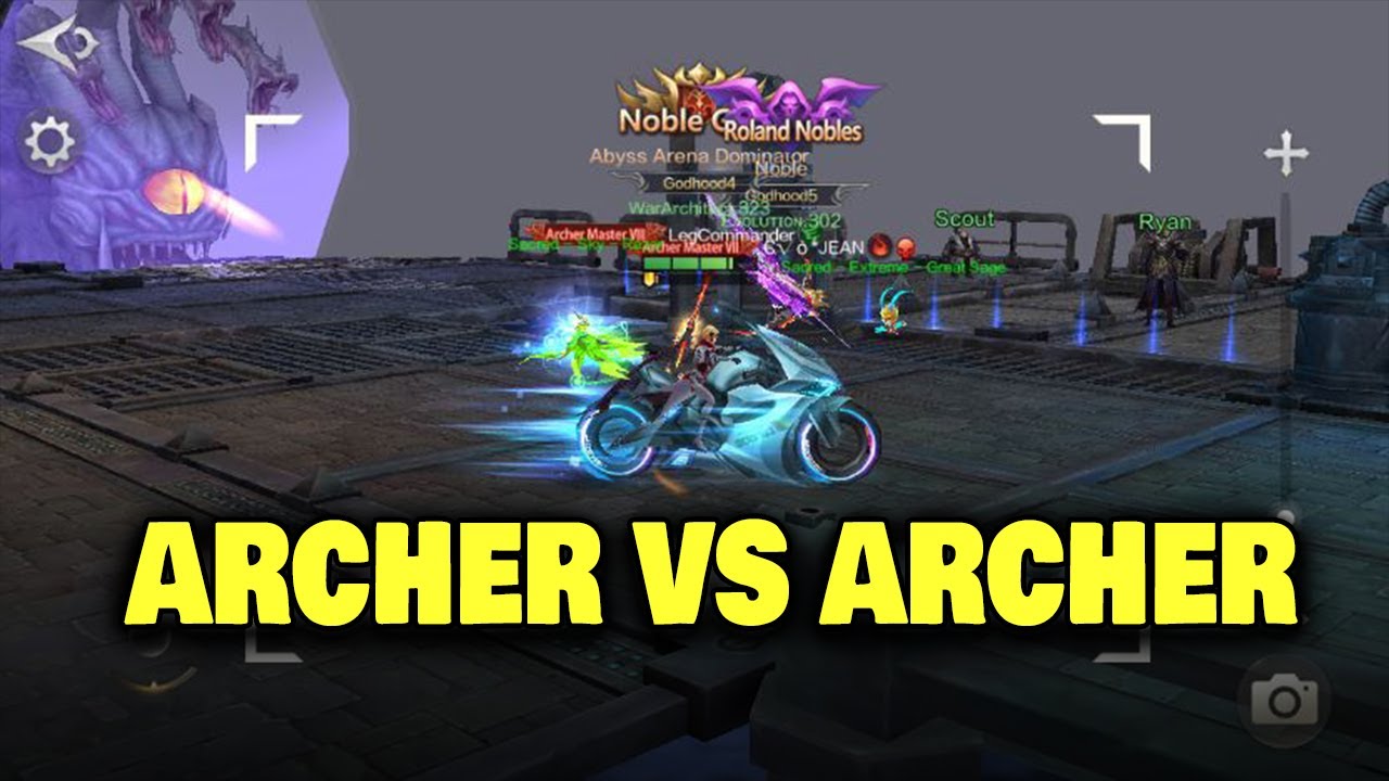 Archer vs Archer PVP - MU Origin 2 - YouTube